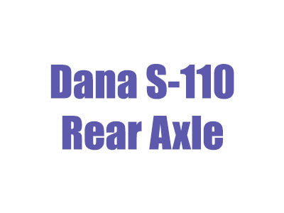 Dana S110 Rear Axle | Buy Parts for 2005-2009 Chevy Kodiak & GMC ...