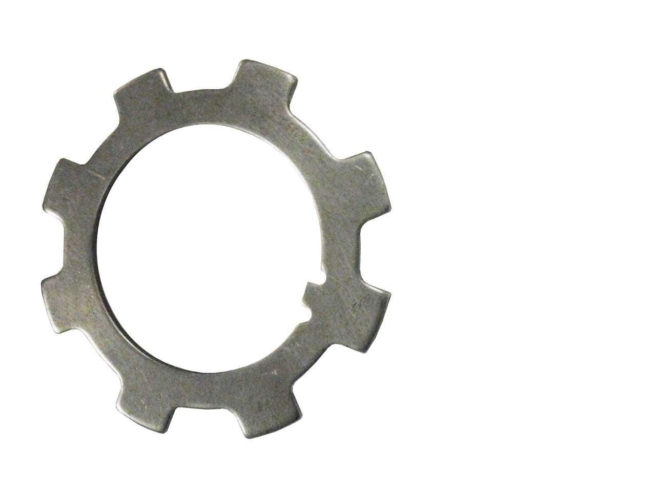 Flat Tab Spindle Lock Washer with Narrow Key Tab