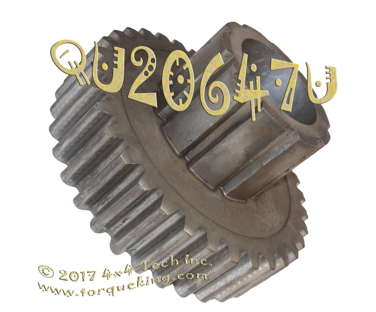QU20647U Used Mainshaft or Drive Sprocket for BW4407 Transfer Case
