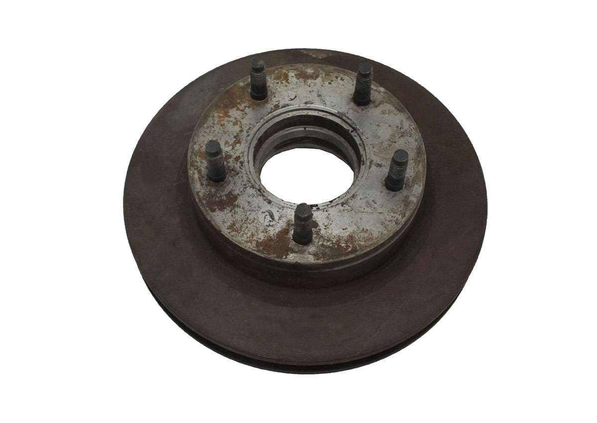 QU20753U Used Pancake Style 4x4 Front Wheel Hub and Rotor Assembly