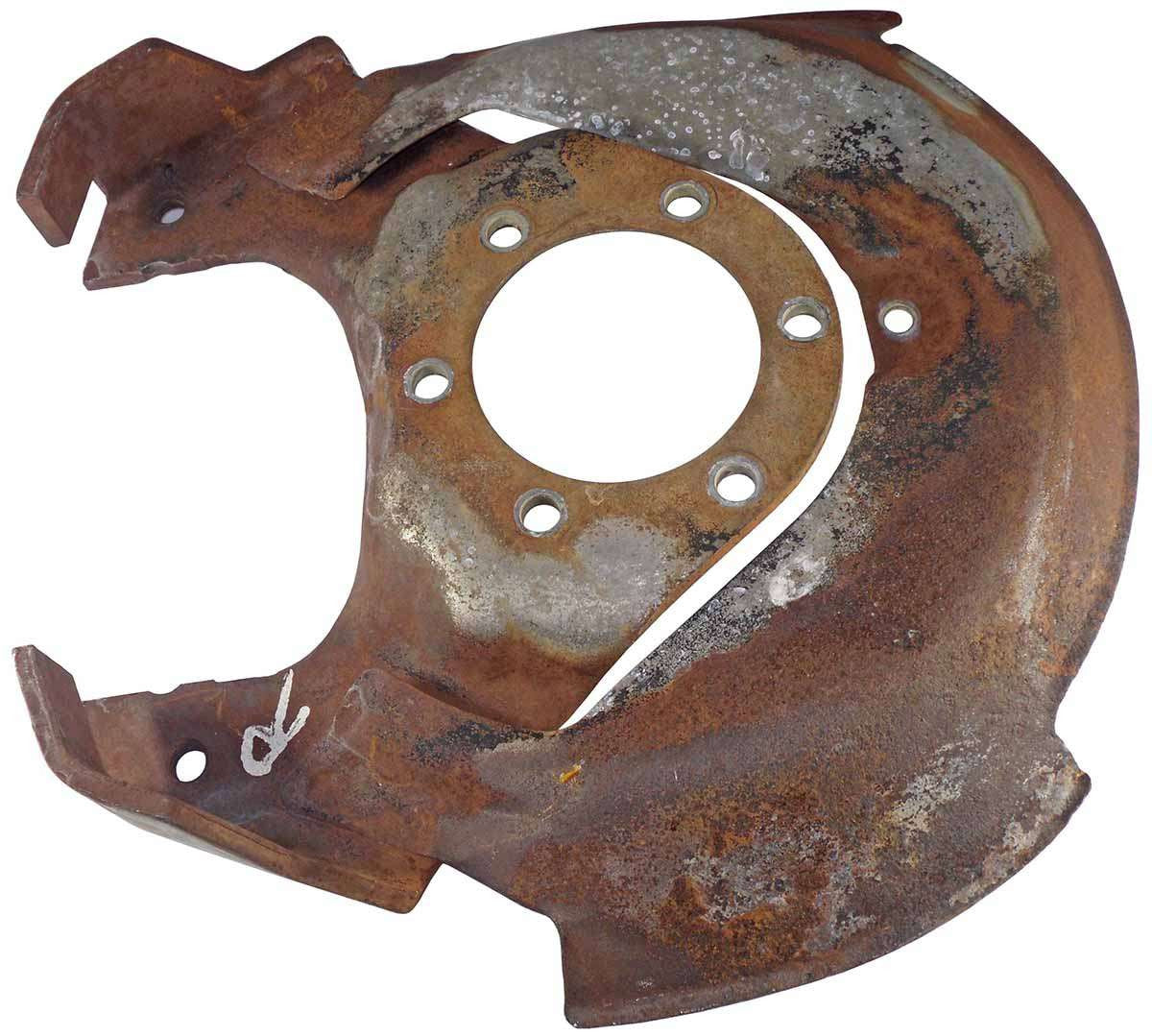 QU30280U Used Disc Brake Caliper Anchor Bracket with Shield