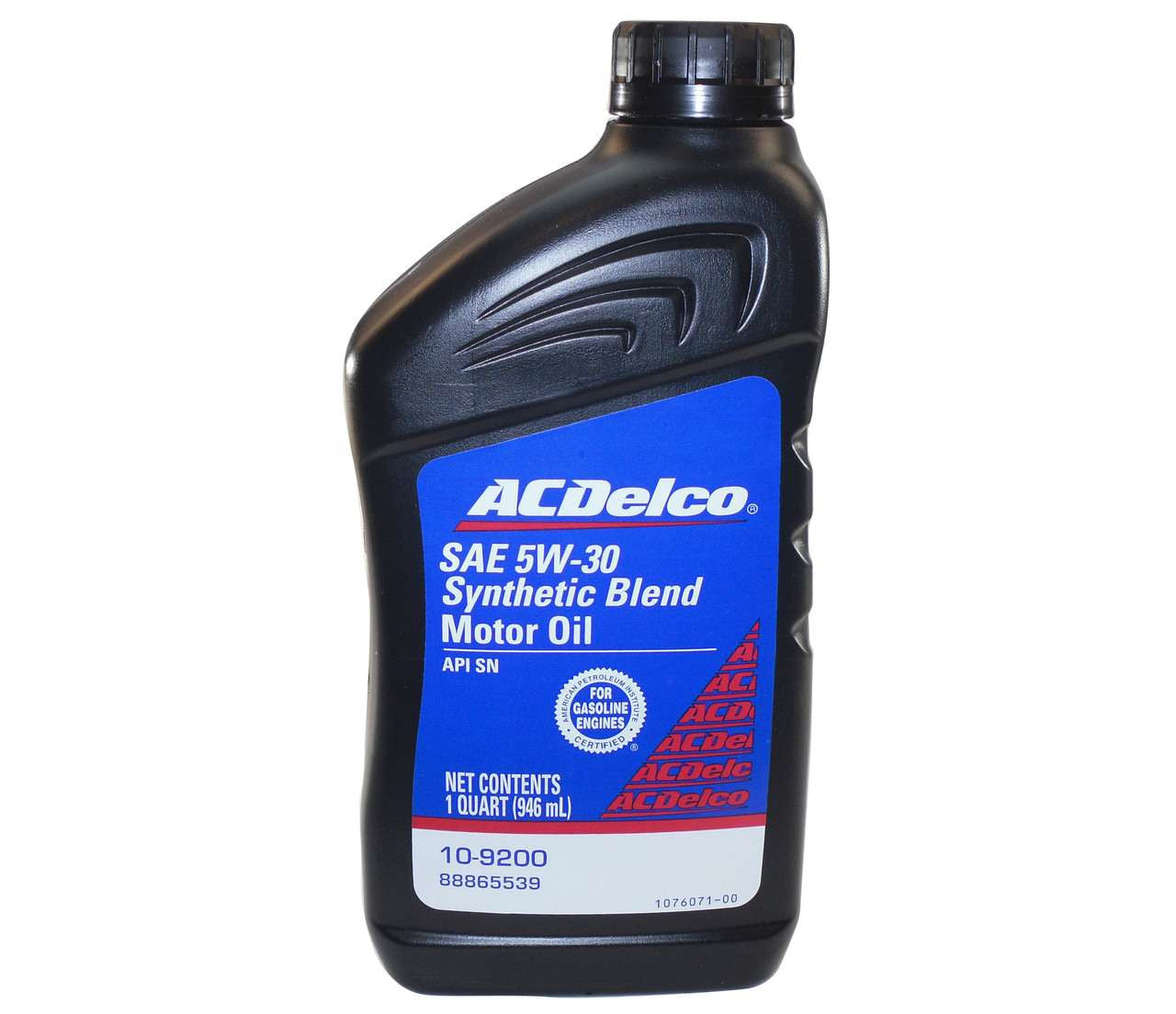 AC Delco 10-9271 SAE 5W-30 Synthetic Blend Motor Oil, 1 Quart