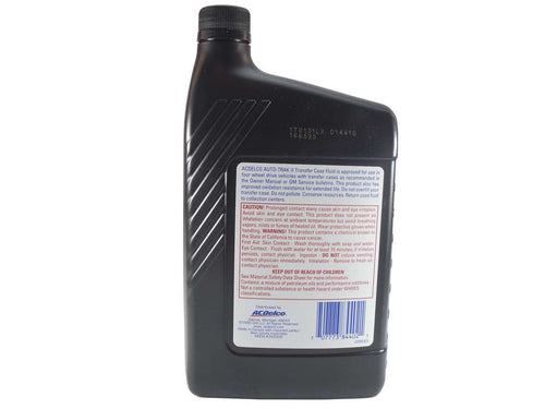 10-4017 AC Delco Auto-Trak II Transfer Case Fluid