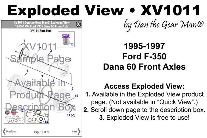 Exploded Views | Free Exploded Views of Chevy, Dodge, Ford & Jeep 4x4s ...